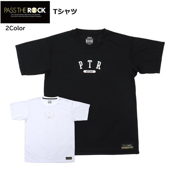 「1点限りネコポス対応商品」PASS THE ROCK（パスザロック）のプリントTシャツ。バスケットボールの練習に最適な吸汗速乾Tシャツです。軽量で動きやすく、日々のトレーニングから普段使いまで幅広く活躍します。メタル加工を施すことで、上品...