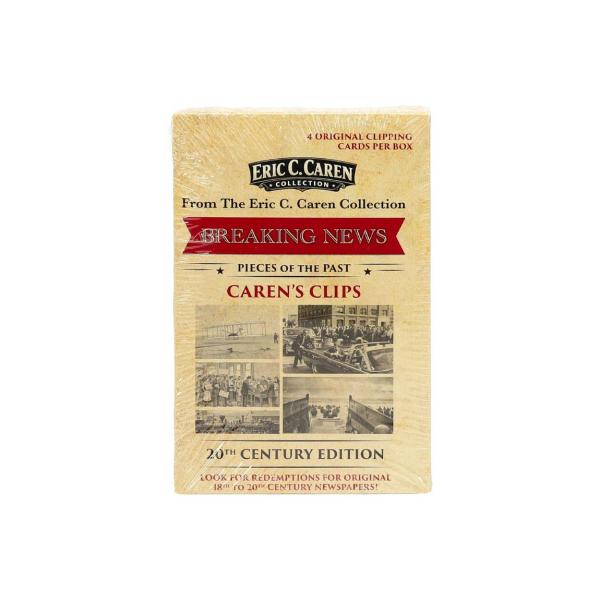 20世紀 歴史 英語版 2026 Keepsake Pieces of the Past Caren's Clips 20th Century Edition ホビーボックス