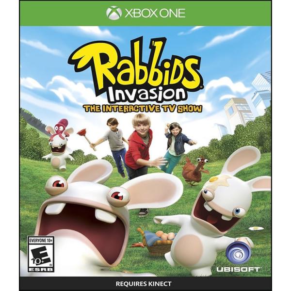 Rabbids Invasion (Requires Kinect) Xbox One, New 北米版 Xbox One Xbox One 海外版ソフト