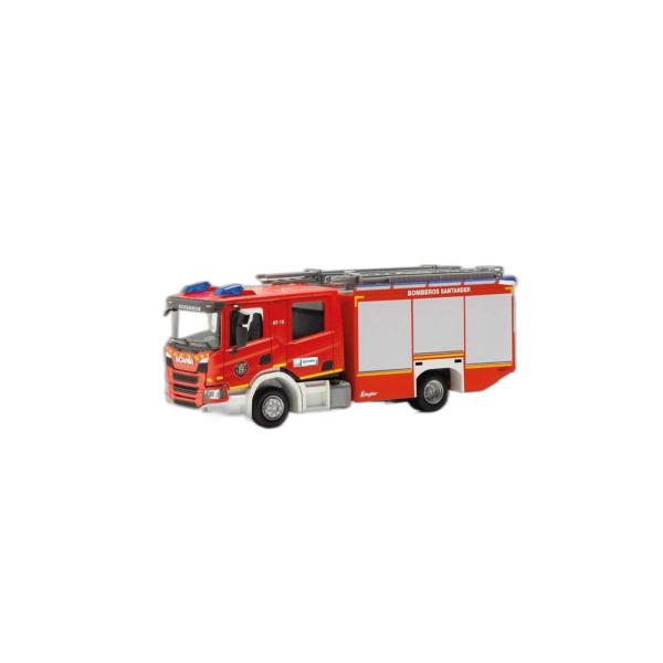Santander 消防署 Scania CP Crewcab 消防ポンプ車/ Herpa 1/87  模型 ミニカー