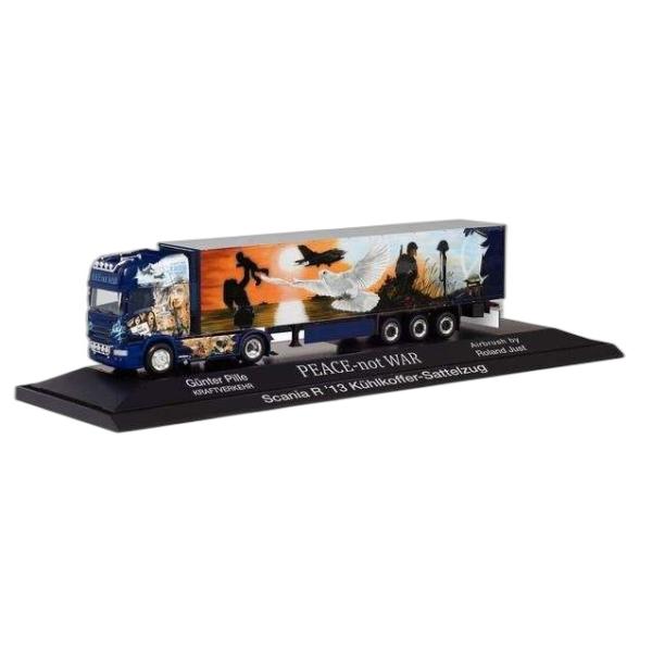 Pille / Peace not War Scania R 13 TL/ Herpa 1/87  模型 ミニカー