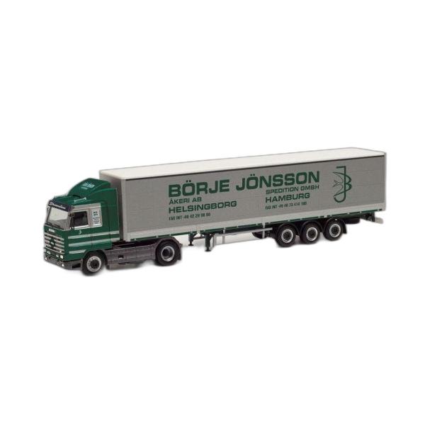 Borje Jonsson Scania 143 SL カーテン/ Herpa 1/87  模型 ミニカー
