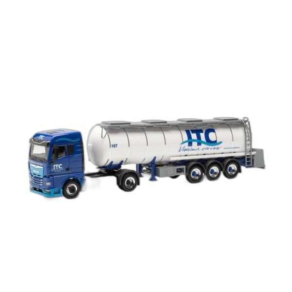 ITC MAN TGX GM Food タンカー セミトレーラー/ Herpa 1/87  模型 ミニカー