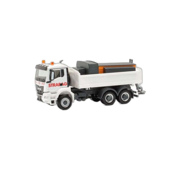 Strabag 冬季サービス MAN TGS NN ダンプカー/ Herpa 1/87  模型 ミニカー