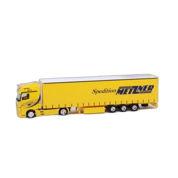 Metzner Mercedes Benz Actros Giga Space/ Herpa 1/87  模型 ミニカー