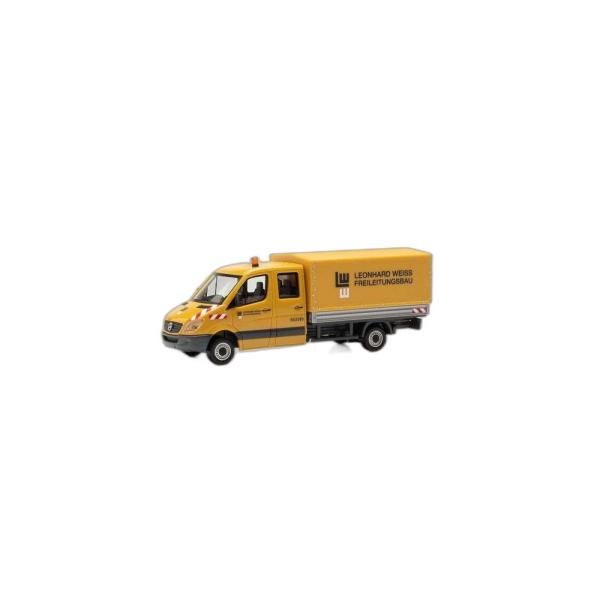 Leonhard Weiss Mercedes Benz Sprinter/ Herpa 1/87  模型 ミニカー