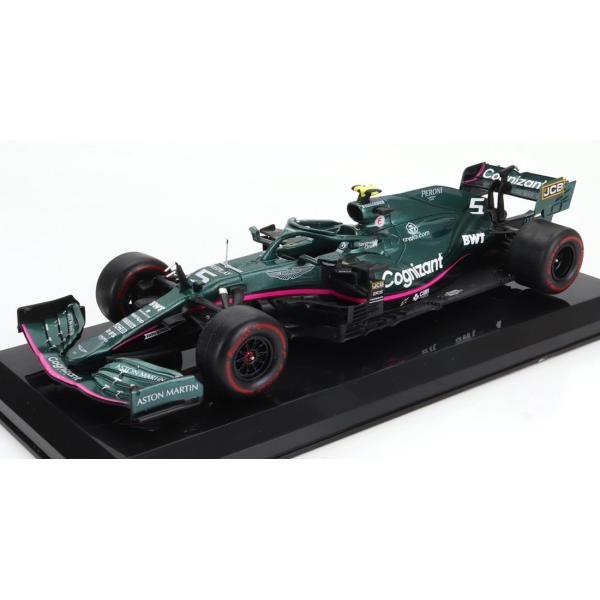 ASTON MARTINアストンマーティン F1 AMR21 N 5 2021年アゼルバイジャンGP 2位 セバスチャンベッテル ブリスターBOXダメージ グリ LE-GRANDI-F1-COLLECTION-CENTAURIA / EDI...