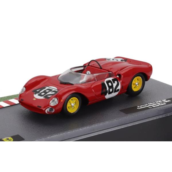 FERRARIフェラーリ 206SP ディーノ スパイダー スクーデリア フェラーリ No.482 優勝 チェザーナ セストリエーレ / EDICOLA 1/43 ミニカー