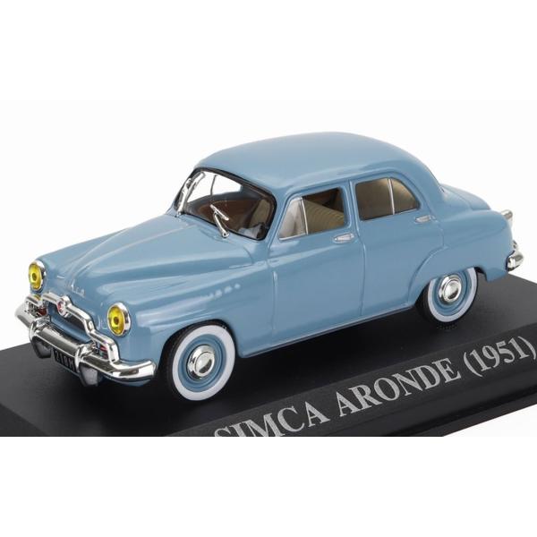 Simcaシムカ アロンデ 1951 ライトブルー AUTO-INDIMENTICABILI-RBA-MONDADORI / EDICOLA 1/43 ミニカー