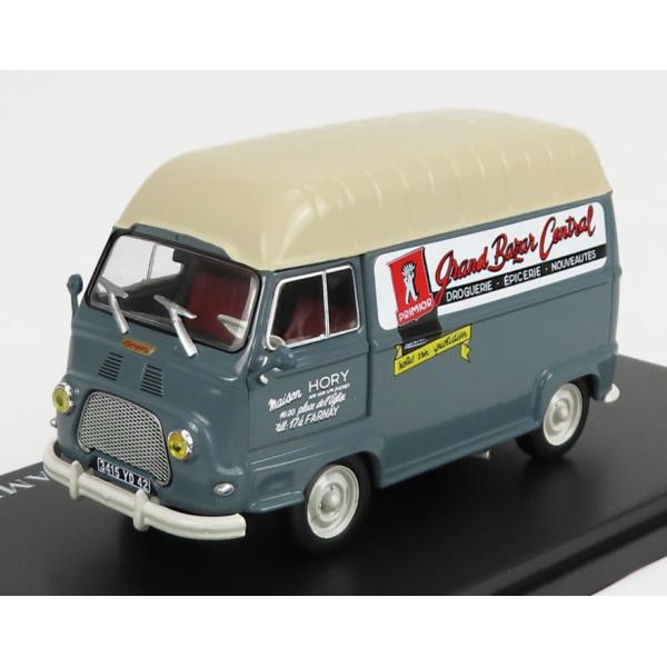 Renaultルノー エスタフェット バン フルゴン 移動販売 1961 グレーベージュ HACHETTE-UTILITAIRES-RENAULT-COLLECTION / EDICOLA 1/43 ミニカー