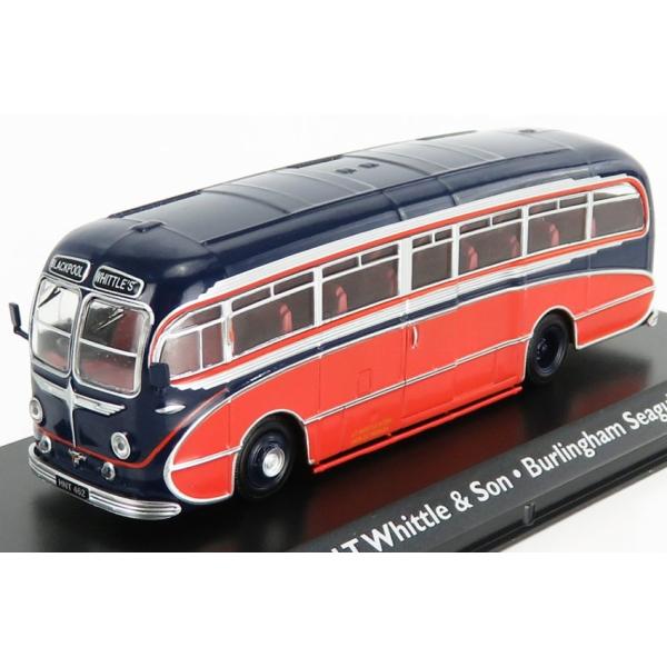 LEYLANDレイランド TIGER CUB AUTOBUSタイガーカブバス BURLINGHAM SEAGULL 1951 レッドブラック CLASSIC-COACHES-COLLECTION / EDICOLA 1/72 ミニカー