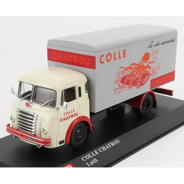 LATILラティール H14A TRUCK COLLE CHATROU 1957 CREAM RED GREY HACHETTE-LES-VEHICULES-DU-GARAGE-MODERNE COLLECTION / EDICOLA 1/...