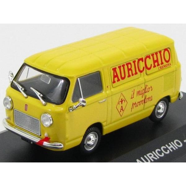 FIATフィアット 850T VAN AURICCHIO 1972 YELLOW VEICOLI-PUBBLICITARI-D'EPOCA-COLLECTION / EDICOLA 1/43 ミニカー