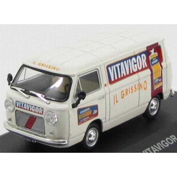 FIATフィアット 850T VAN VITAVIGOR 1965 IVORY VEICOLI-PUBBLICITARI-D'EPOCA-COLLECTION / EDICOLA 1/43 ミニカー