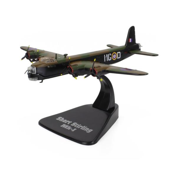 Shortショート STIRLING MKI 1940 MILITARY 迷彩 BOMBARDIERS-ET-GEANTS-DU-CIEL - AEREI - AIRPLANE - MILITARY / EDICOLA 1/144 ミニカー