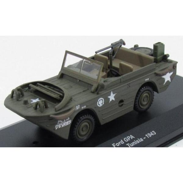 Ford USAフォード GPA ANFIBIO USA ARMY TUNISIA 1943 ミリタリーグリーン VEICOLI-MILITARI-EAGLEMOSS-COLLECTION / EDICOLA 1/43 ミニカー