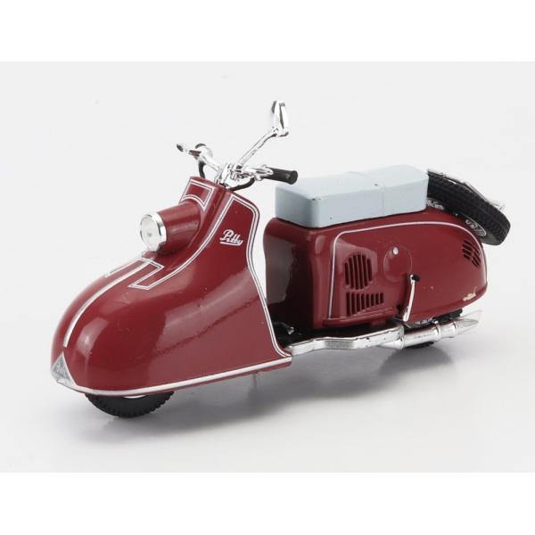 IWL PITTY SCOOTER 1956 レッド MOTORCYCLE-MOTO-DDR-COLLECTION / EDICOLA 1/24 ミニカー