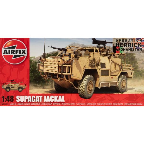 Supacatスパキャット Jackal ジャッカル Operation Herrick Afghanistan 組み立てプラモキット模型 /Airfixエアフィックス 1/48