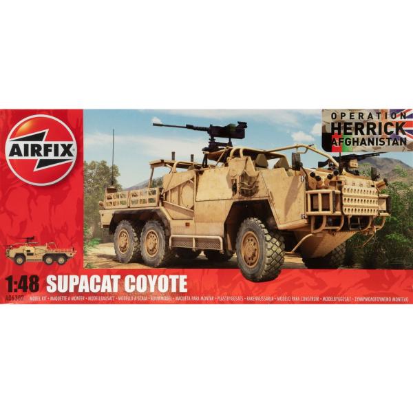 Supacatスパキャット Coyote コヨーテ Operation Herrick Afghanistan 組み立てプラモキット模型 /Airfixエアフィックス 1/48