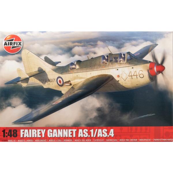 Fairey Gannet AS.1/AS.4フェアリーガネット 組み立てプラモキット模型 /Airfixエアフィックス 1/48