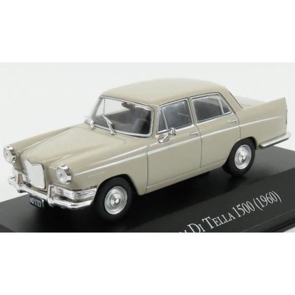 SIAM DI TELLAシアムディテラ 1500 1960 ベージュ COCHES-INOLVIDABLES-ARGENTINA-SALVAT / EDICOLA 1/43 ミニカー