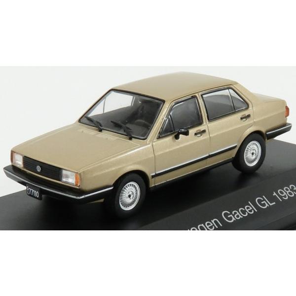 VOLKSWAGENフォルクスワーゲン GACEL GL 1983 ゴールドメタリック COCHES-INOLVIDABLES-ARGENTINA-SALVAT / EDICOLA 1/43 ミニカー