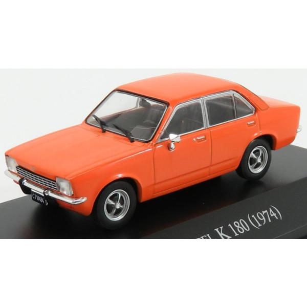 OPELオペル K180 1974 オレンジ COCHES-INOLVIDABLES-ARGENTINA-SALVAT / EDICOLA 1/43 ミニカー