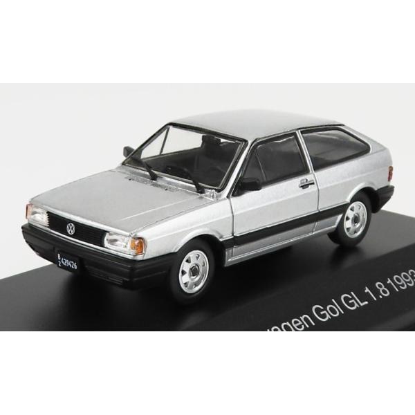 VOLKSWAGENフォルクスワーゲン GOL 1.8 GL 1993 シルバー COCHES-INOLVIDABLES-ARGENTINA-SALVAT / EDICOLA 1/43 ミニカー