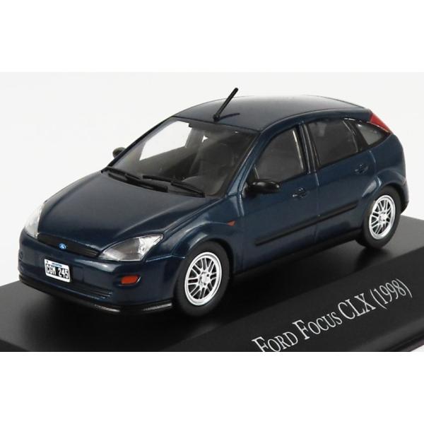 FORD ENGLANDフォードイングランド FOCUS CLX 1998 ブラック COCHES-INOLVIDABLES-ARGENTINA-SALVAT / EDICOLA 1/43 ミニカー