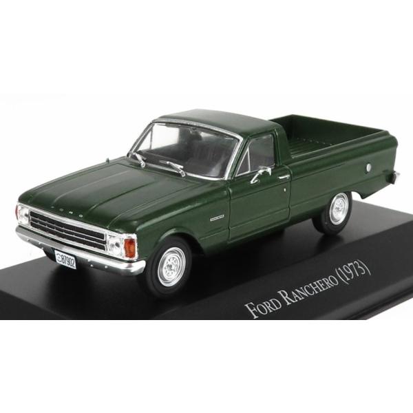 FORD USAフォードUSA RANCHERO PICKUP 1973 グリーン COCHES-INOLVIDABLES-ARGENTINA-SALVAT / EDICOLA 1/43 ミニカー
