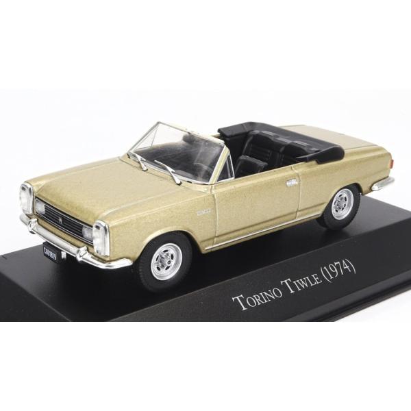 TORINOトリノ TIWLE 1974 ゴールド COCHES-INOLVIDABLES-ARGENTINA-SALVAT / EDICOLA 1/43 ミニカー