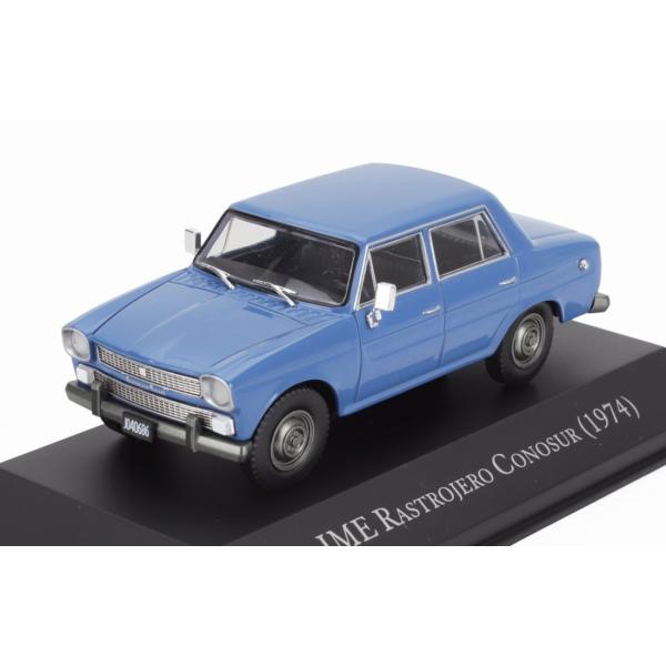IME RASTROJERO CONOSUR 1974 BLUE COCHES-INOLVIDABLES-ARGENTINA-SALVAT / EDICOLA 1/43 ミニカー