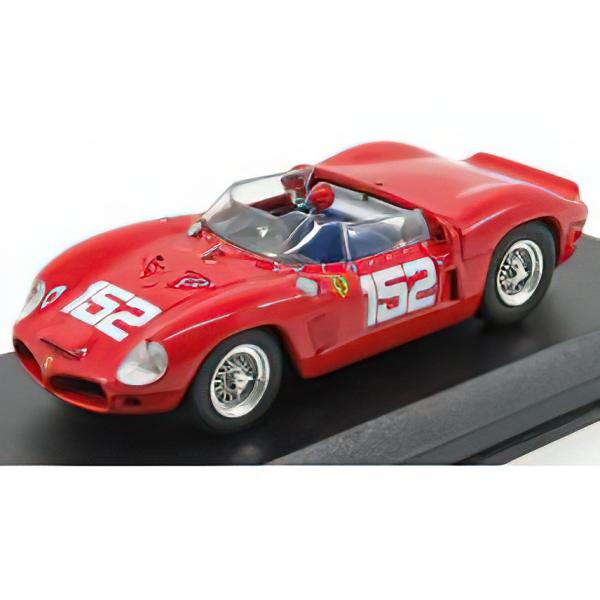 FERRARI - DINO 246 SP ch.0796 N 152 TARGA FLORIO 1962 - RED /ART-MODEL 1/43 ミニカー