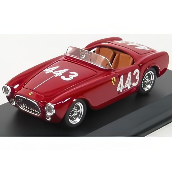 FERRARI 225S スパイダー No.443 ジーロディシチーリア 1952 TARUFFI/VANDELLI ボルドー/ ART-MODEL 1/43 ミニカー