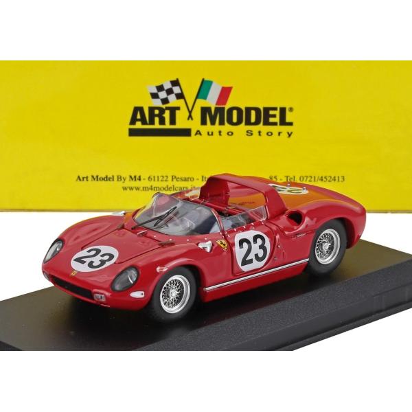 フェラーリ 250P スパイダー 3.0L V12 FERRARI SPA SEFAC #23 ル・マン24時間 1963 J.サーティース/W.マイレス / ART-MODEL 1/43 ミニカー