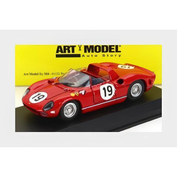 Ferrari 330P 4 0L V12 チーム Sefac Ferrari Spa #19 3Rd 24H Le Mans 1964 レッド ART166 2/ ART-MODEL 1/43 ミニカー