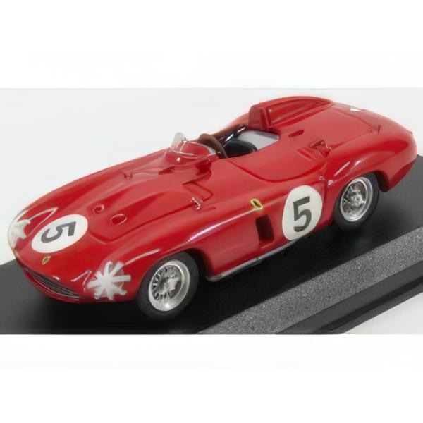 FERRARI - 850S SPIDER N 5 TOURIST TROPHY 1955 MAGLIOLI - TRINTIGNANT - RED/ART-MODEL 1/43ミニカー
