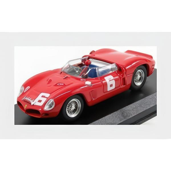 Ferrari 246Sp Dino スパイダー #6 ウィナー Guards Trophy Brands Hatch 1962 レッド ART377/ ART-MODEL 1/43 ミニカー
