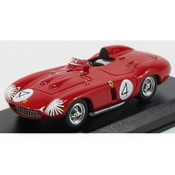 FERRARI - 750 MONZA SPIDER N 4 TOURIST TROPHY 1955 CASTELLOTTI - TARUFFI - RED /ART-MODELART-MODEL 1/43ミニカー