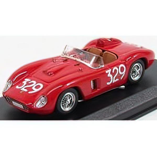FERRARI - 500TR SPIDER ch.0608 N 329 GIRO DI SICILIA 1957 G.MUNARON - RED /ART-MODELART-MODEL 1/43ミニカー