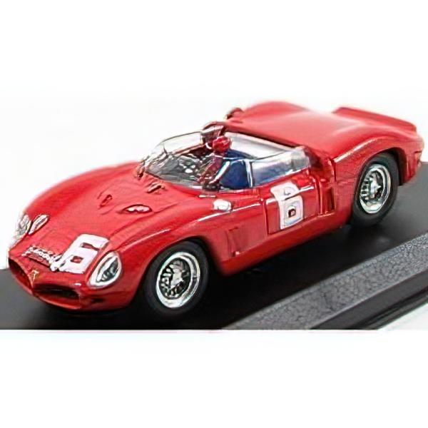 FERRARI - 246SP DINO SPIDER N 6 (CHASSIS N 0022M) WINNER GUARDS TROPHY BRANDS HATCH 1962 M.PARKES - RED /ART-MODELART-MO...