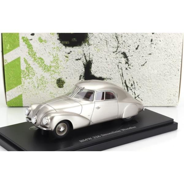 【予約】BMW 326 ストリームライナー WENDLER ドイツ 1936 シルバーメタリック 333台限定/ Autocult 1/43 ミニカー