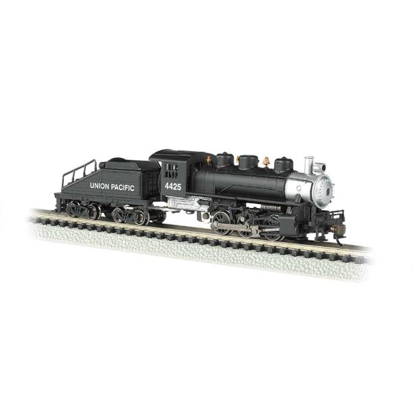ユニオン・パシフィック鉄道 USRA 0-6-0 蒸気機関車 スロープバック・テンダー付 スタンダードDC #4425 (ブラック/シルバー) / Bachmann Nゲージ 鉄道模型 外国鉄道