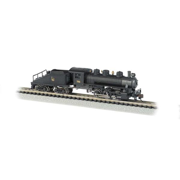 USRA 0-6-0 入換用蒸気機関車 スロープバックテンダー付 セントラル・オブ・ニュージャージー鉄道 #106 スタンダードDC / Bachmann Nゲージ 鉄道模型 外国鉄道