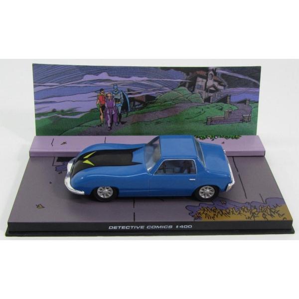 BATMANバットマン BATMOBILEバットモービル DETECTIVE COMICS 400 1970 ブルーブラック BATMAN-AUTO-COLLECTION-EAGLEMOSS COLLECTIONS-TV SERIES-SC...