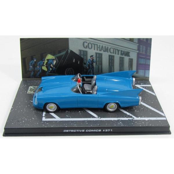Batmanバットマン Batmobileバットモービル Detectiveデテクティブ Comicsコミックス 371 ブルー / EDICOLA 1/43 ミニカー