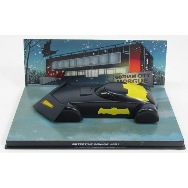 Batmanバットマン Batmobileバットモービル Detective Comicsディテクティブコミックス 591 ブラックイエロー / EDICOLA 1/43 ミニカー