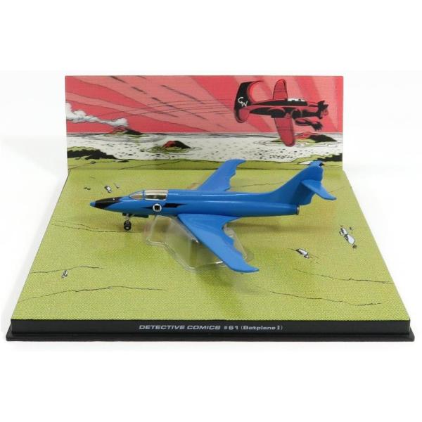 BATMANバットマン BATPLANE IIバットプレーンII AIRPLANE飛行機 DETECTIVE COMICS 61 ライトブルー BATMAN-AUTO-COLLECTION-EAGLEMOSS COLLECTIONS-TV ...