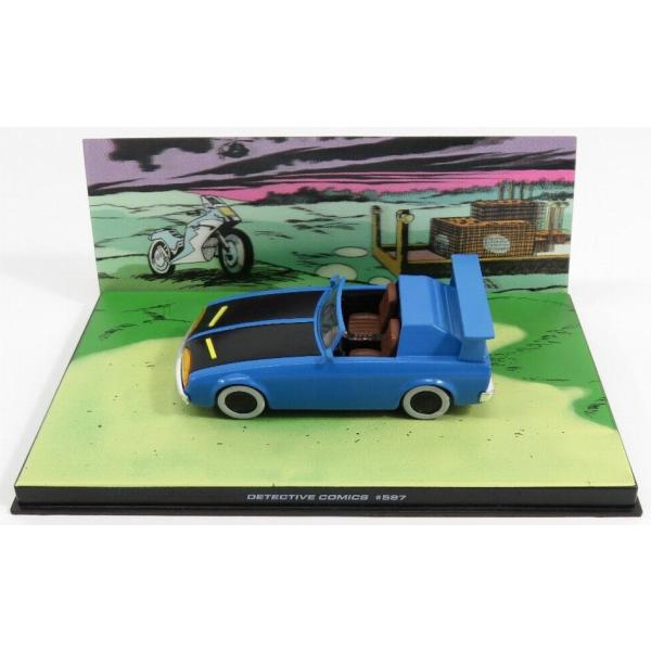 BATMANバットマン BATMOBILEバットモービル DETECTIVE COMICSディテクティブコミックス 597 ライトブルーブラック / EDICOLA 1/43 ミニカー