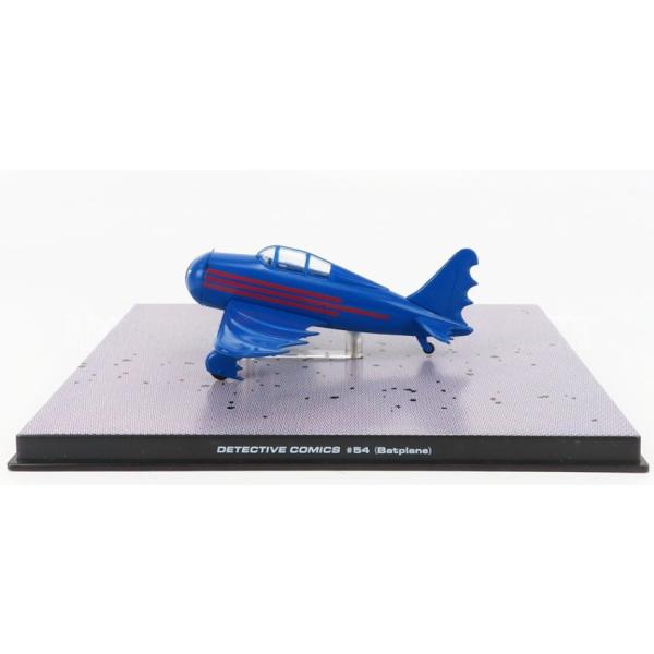 BATMANバットマン BATMOBILEバットモービル BATPLANEバットプレーン AIRPLANE飛行機 DETECTIVE COMICS 54 ブルー BATMAN-AUTO-COLLECTION-EAGLEMOSS COLLEC...